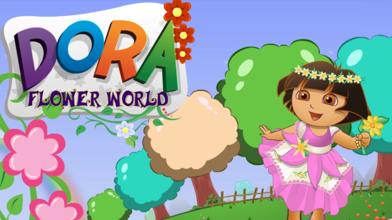 Dora the Explorer: FLOWER WORLD - YouTube
