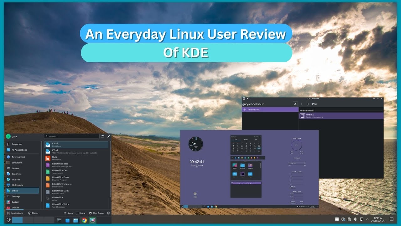An Everyday Linux User Review Of KDE - YouTube