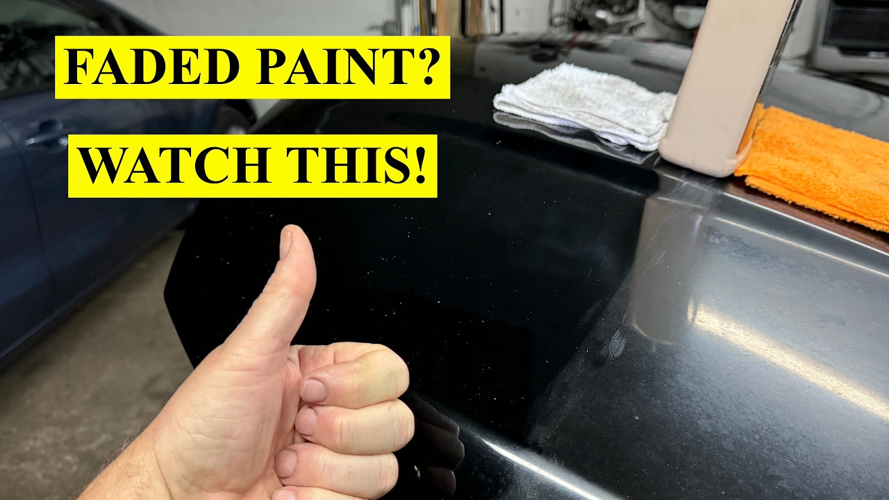 Make Your Paint Shine Again! Restore Faded Sun- Damaged Car Paint Cheap ...
