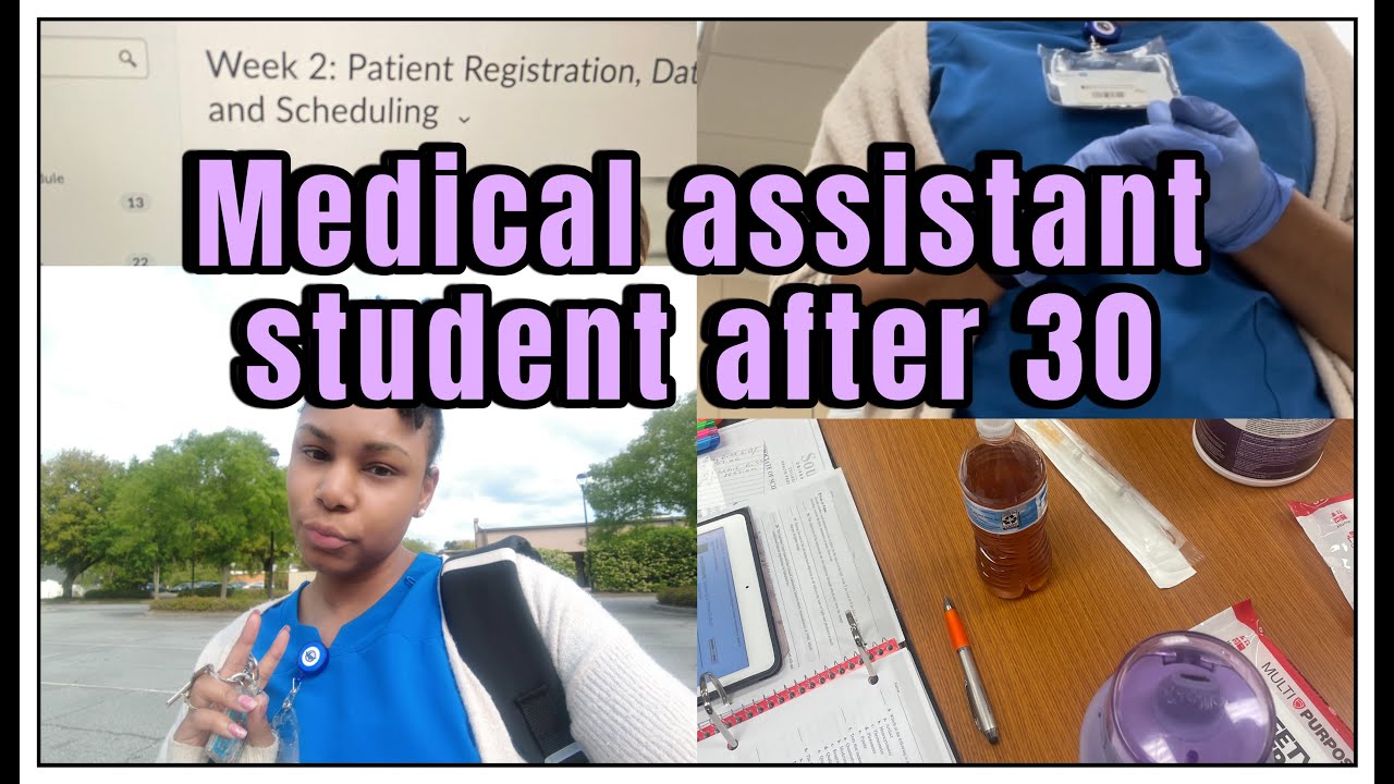 Spend the day with me as a Medical Assistant student| Clinical Lab Day ...