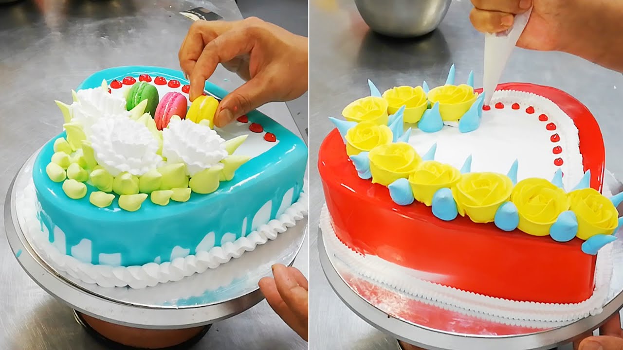 Love cake design for birthday engagement cake designs pictures heart ...