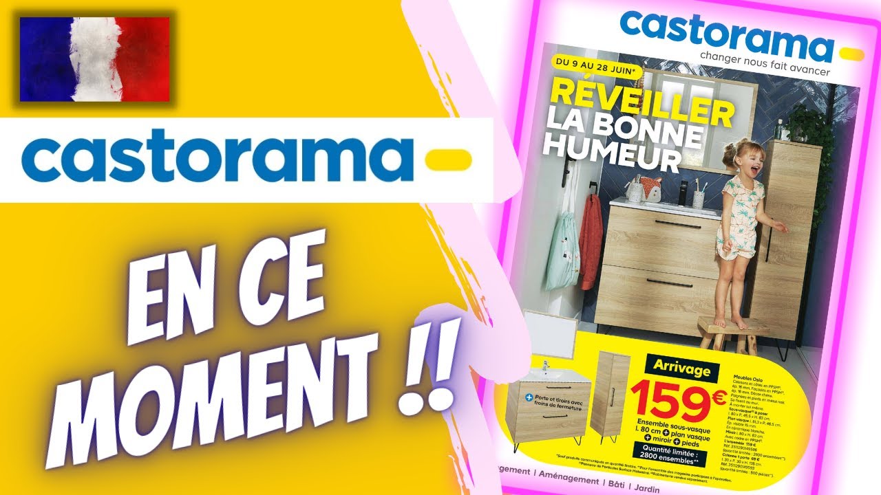 💛CASTORAMA💛catalogue du 9 au 28 juin 2021 | Arrivage | FRANCE - YouTube