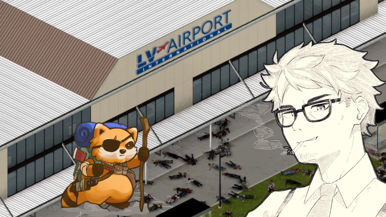 Exploring the Louisville Airport | Project Zomboid - YouTube