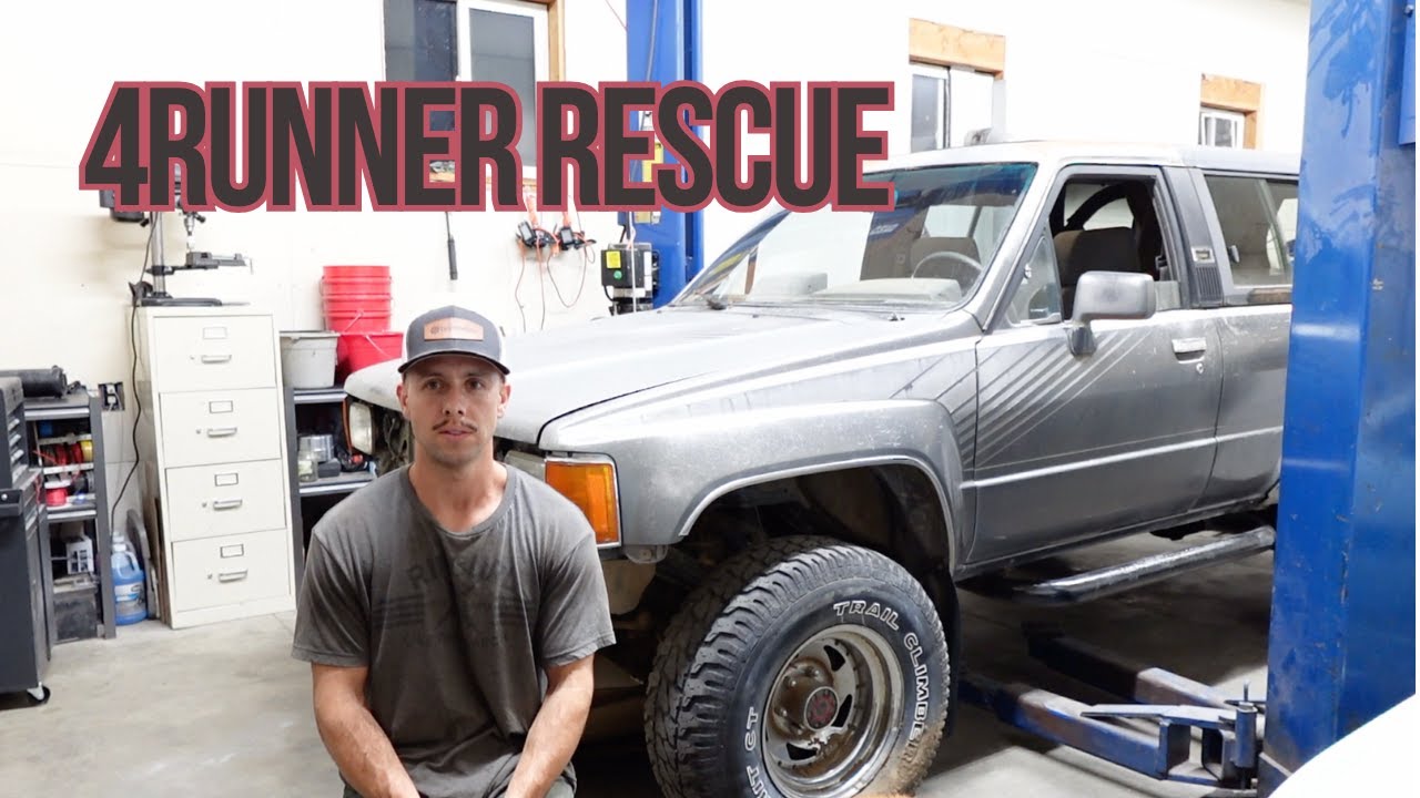 1987 Toyota 4Runner Rescue PT 1 - YouTube