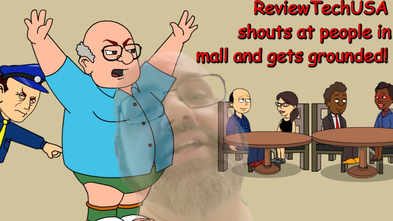 ReviewTechUSA Screams At People In Mall And Gets Grounded - YouTube