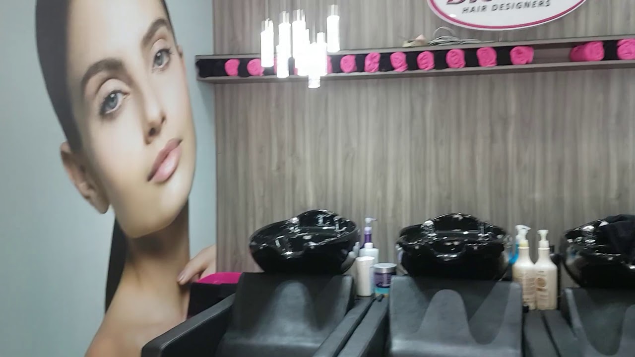 Salon Decor Tour: Blo Bar, Randhart, Alberton, Jhb - YouTube