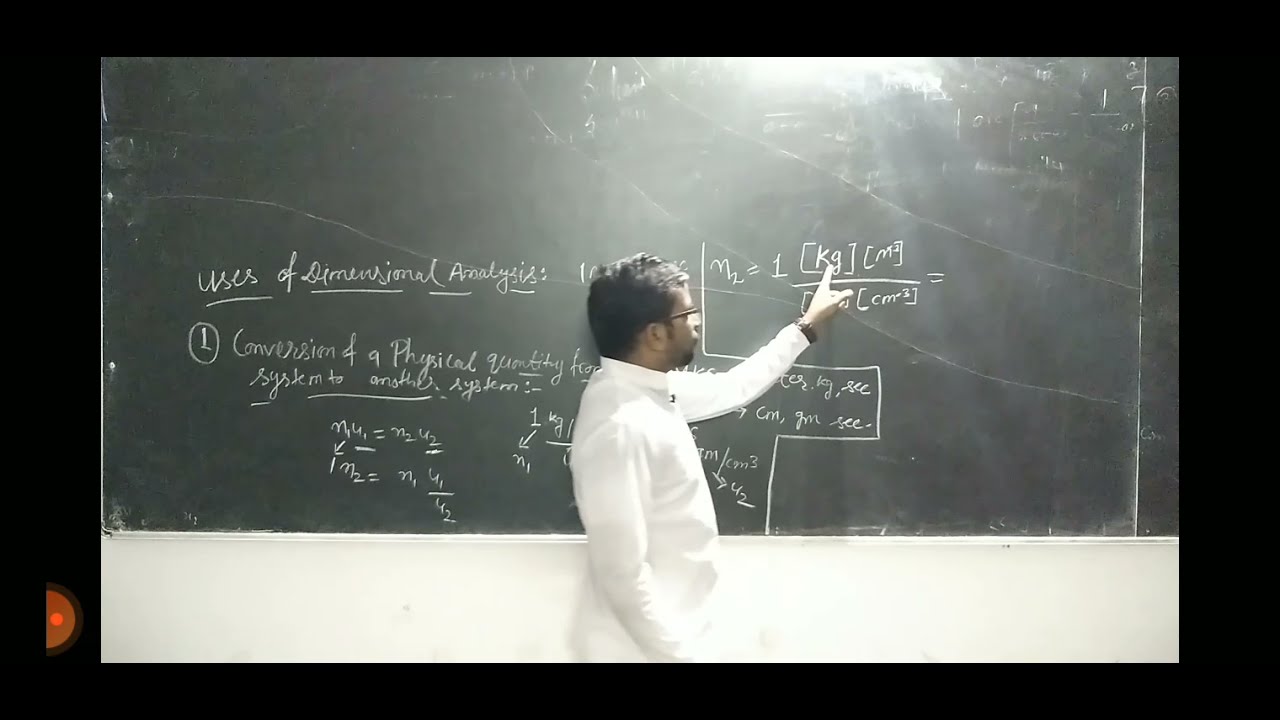 Uses Of Dimensional Analysis YouTube Uses Of Dimensional Analysis YouTube
