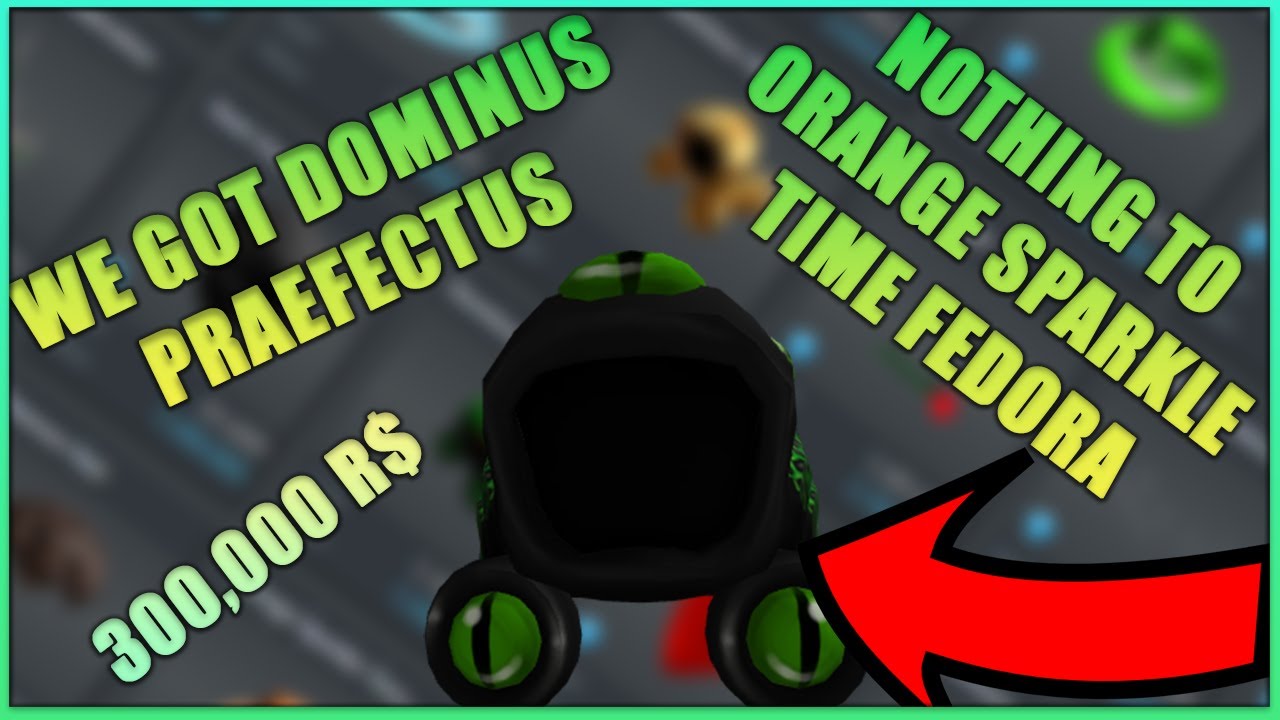 [Roblox Trading] Nothing To Orange Sparkle Time Fedora! (Pt.3) We Got ...