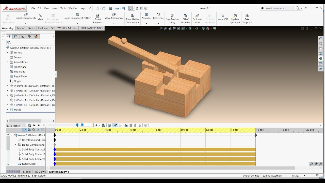 ELLIPTICAL TRAMMEL MECHANISM | SOLIDWORKS DESIGN | |ENGINEERING # ...