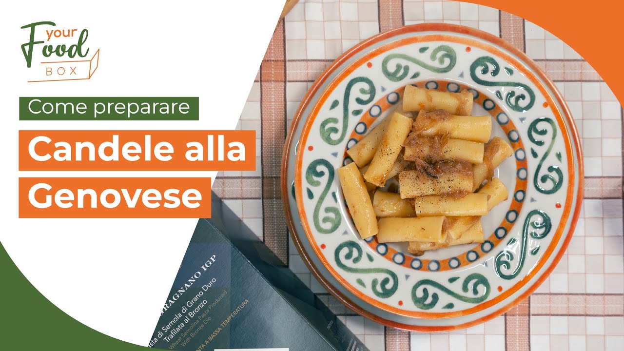 Ricetta Candele alla Genovese | La ricetta di Your Food Box - YouTube