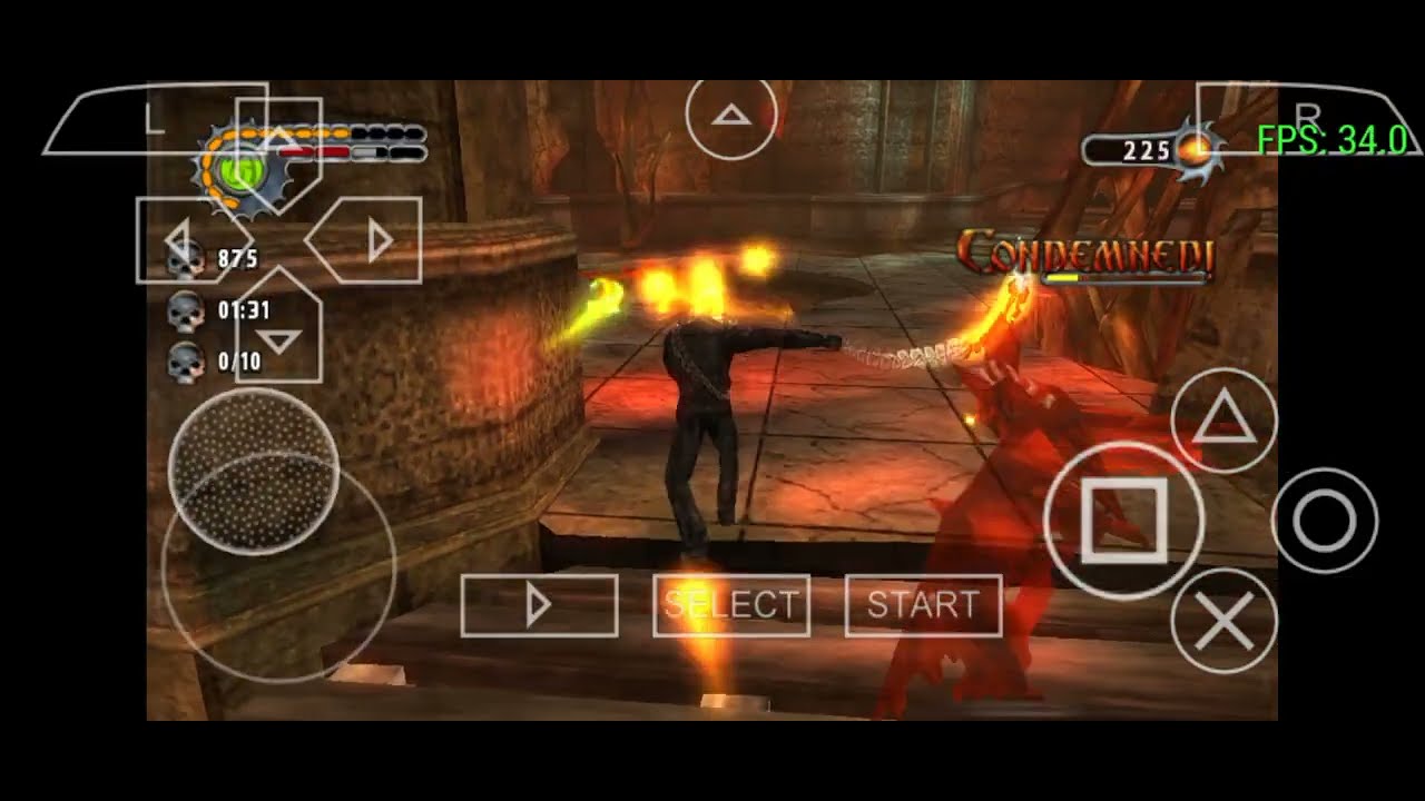 Ghost Rider android PSP ppsspp 2 - YouTube