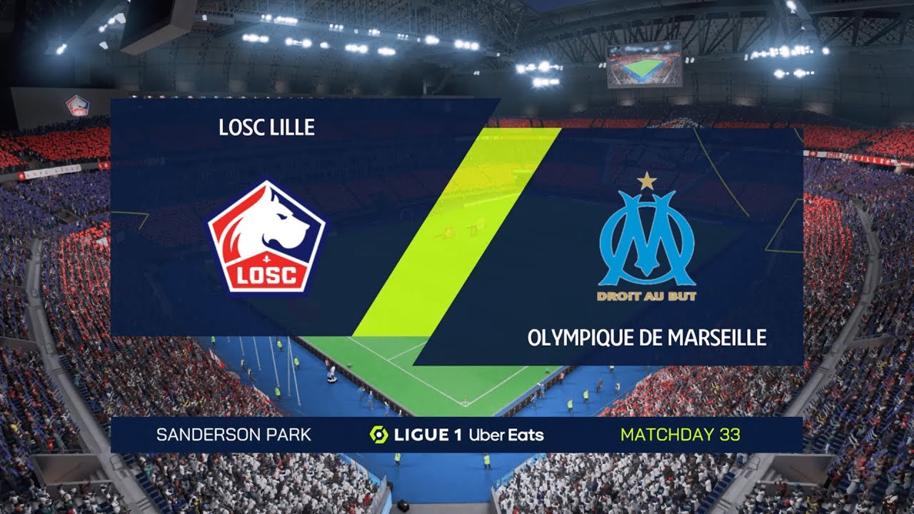 LOSC LILLE vs OLYMPIQUE MARSEILLE I LIGUE 1 I 20.05.2023 I FIFA 23 I ...