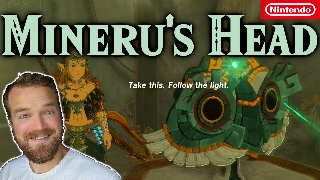 Mineru's Head from Dragonhead Island to the Depths | Zelda Tears of the ...