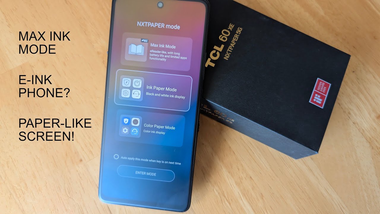 Unboxing TCL 60 XE NXTPAPER 5G – The Ultimate Paper-Like Display ...