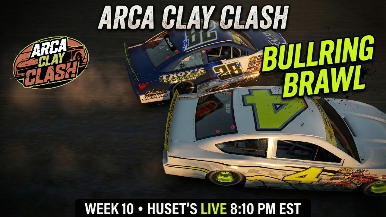 ARCA Clay Clash | Week 10 at Huset’s Bullring | LIVE 8:10 PM EST - YouTube