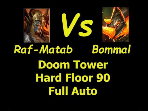 Raf Matab Solo Doom Tower Hard Bommal Floor 90 | Move over Crimson Helm ...