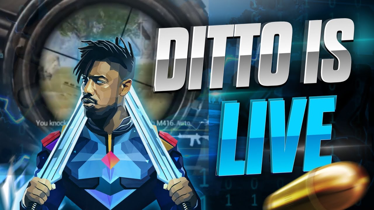 SHOW NO MERCY | Bgmi live stream with Ditto | Late night fun - YouTube