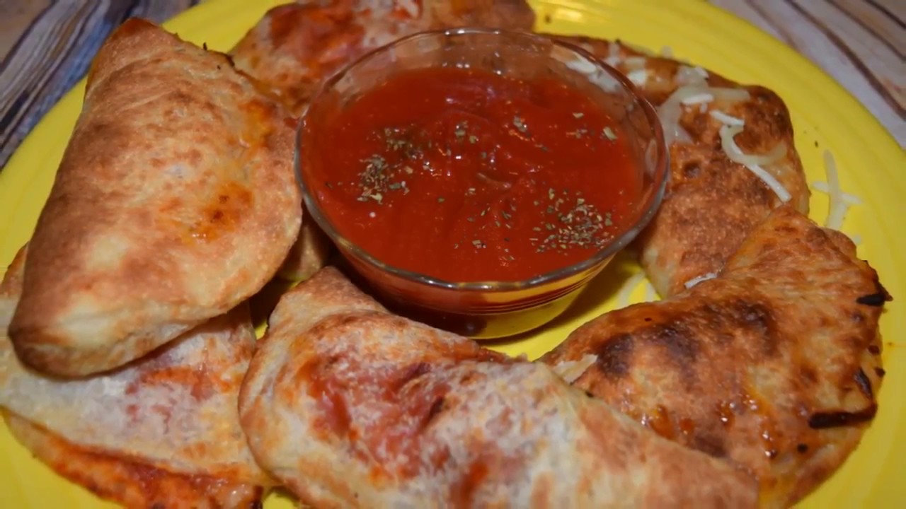 Air Fryer Calzones Pockets - YouTube