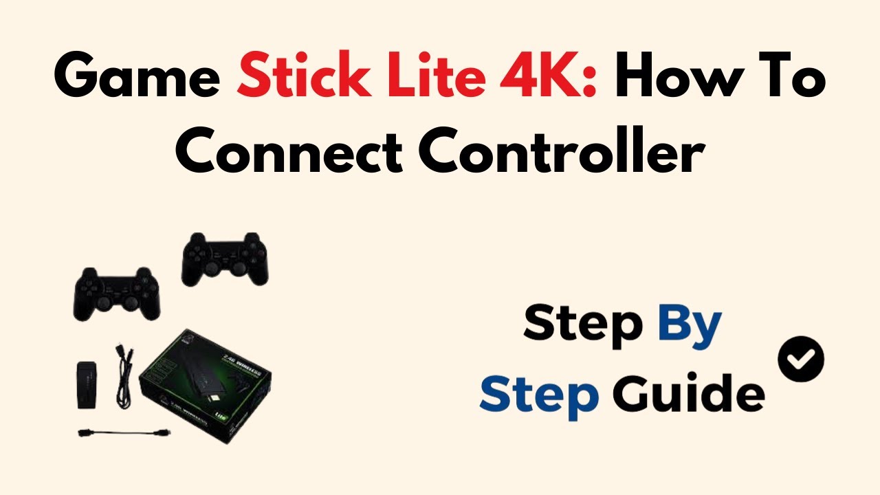 How to Connect Controller to Game Stick Lite 4K – Bluetooth & USB ...
