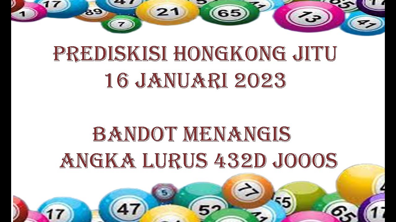 PREDIKSI HK 16 JANUARI 2023 | BOCORAN TOGEL HONGKONG MALAM INI | RUMUS ...