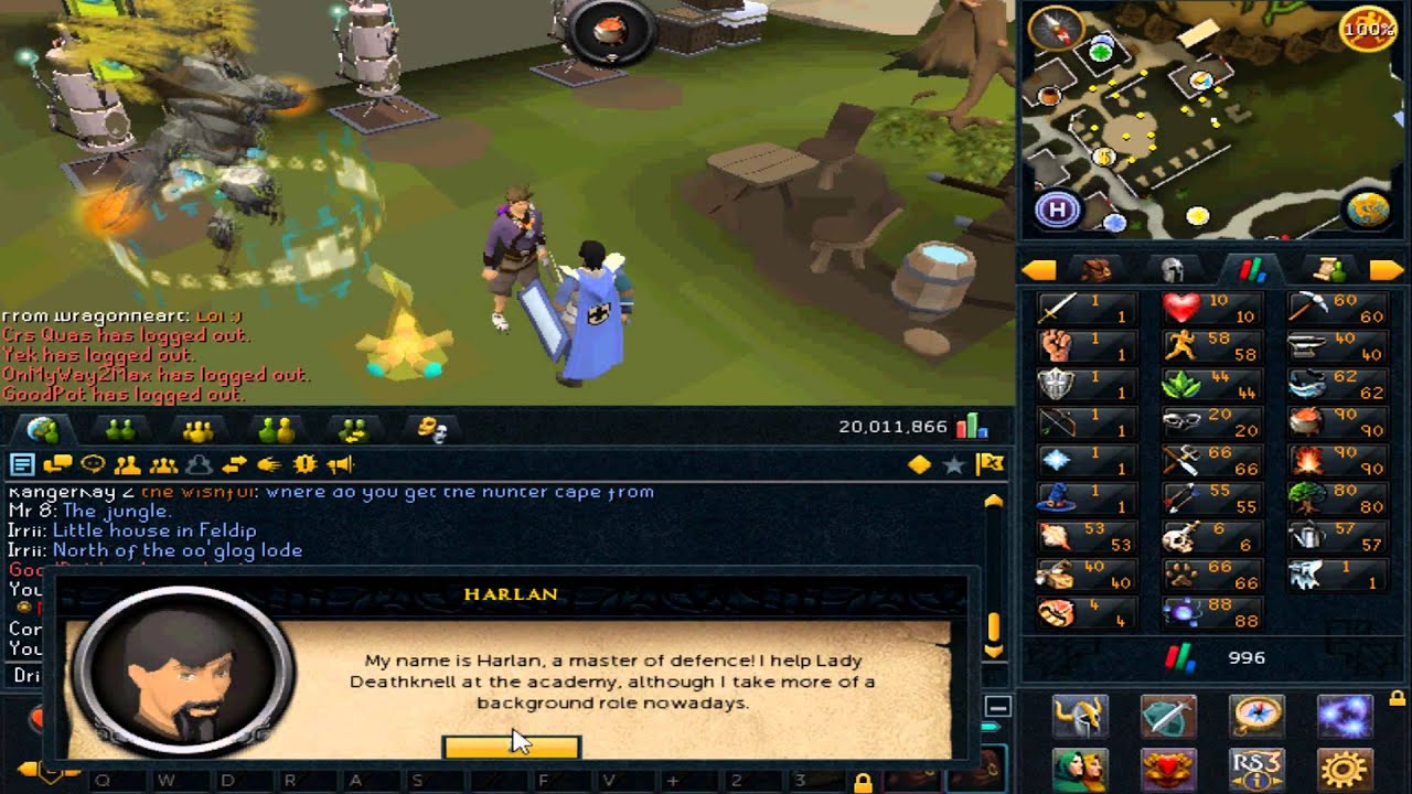 Runescape | Skiller | Progress video #1 - YouTube