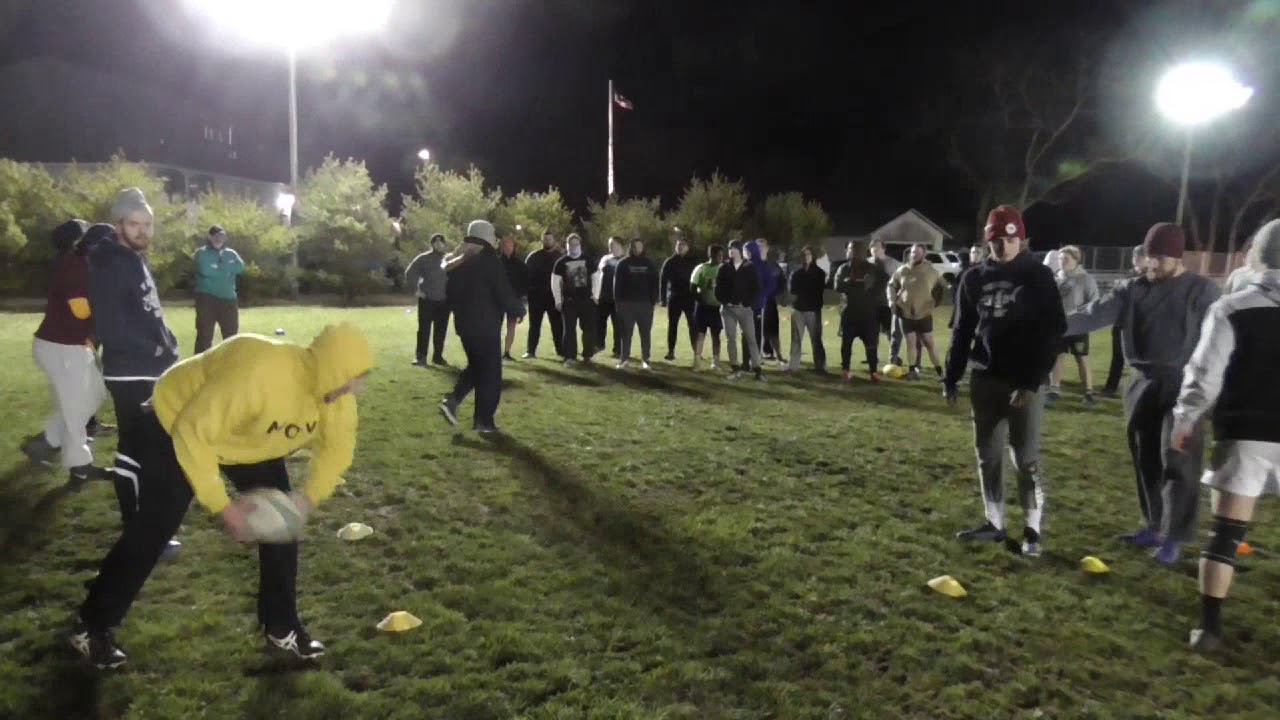 Defensive Alignment Drill ( Basic Skill Part) - YouTube