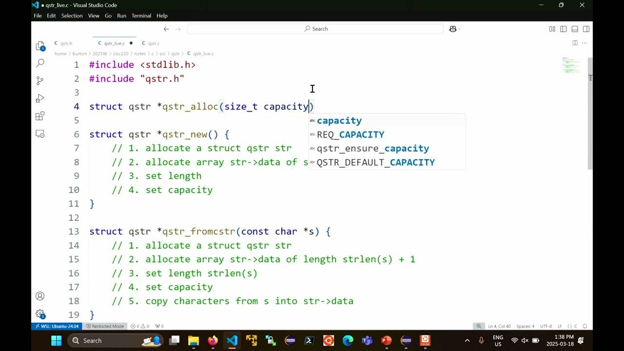 2025-03-19 Implementing a string type - YouTube