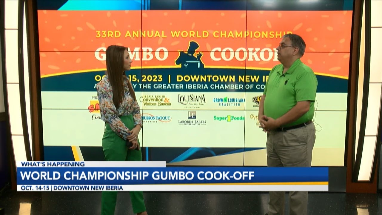Volunteers Needed for Annual World Championship Gumbo Cook-Off - YouTube