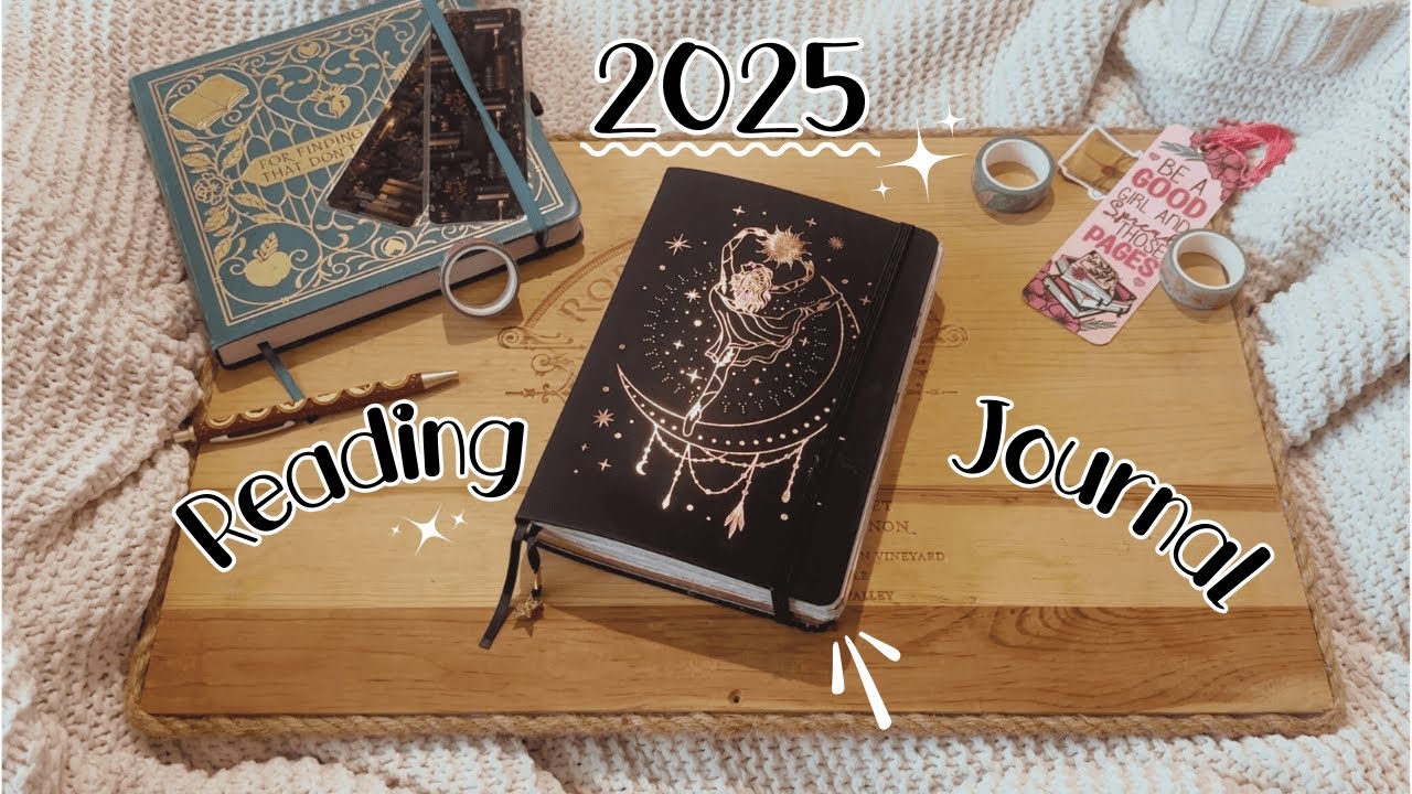 2025 Reading Journal Set Up / Flip Through - YouTube