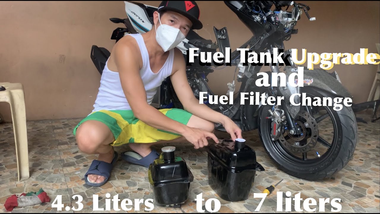 Aerox Fuel Tank Upgrade - YouTube