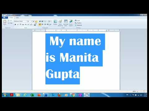 Wordpad Practical for class 2 - YouTube