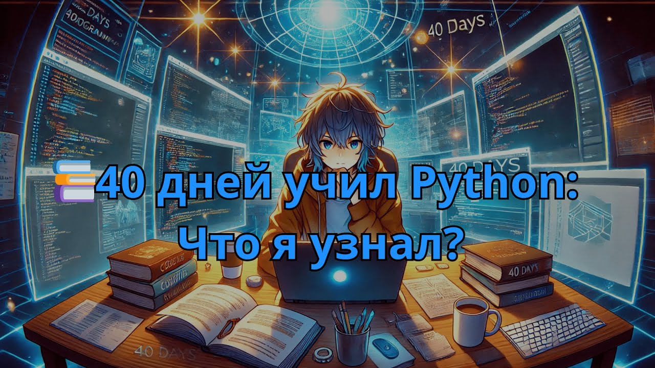 40 дней изучал Python. Итоги и выводы! 📈 - YouTube