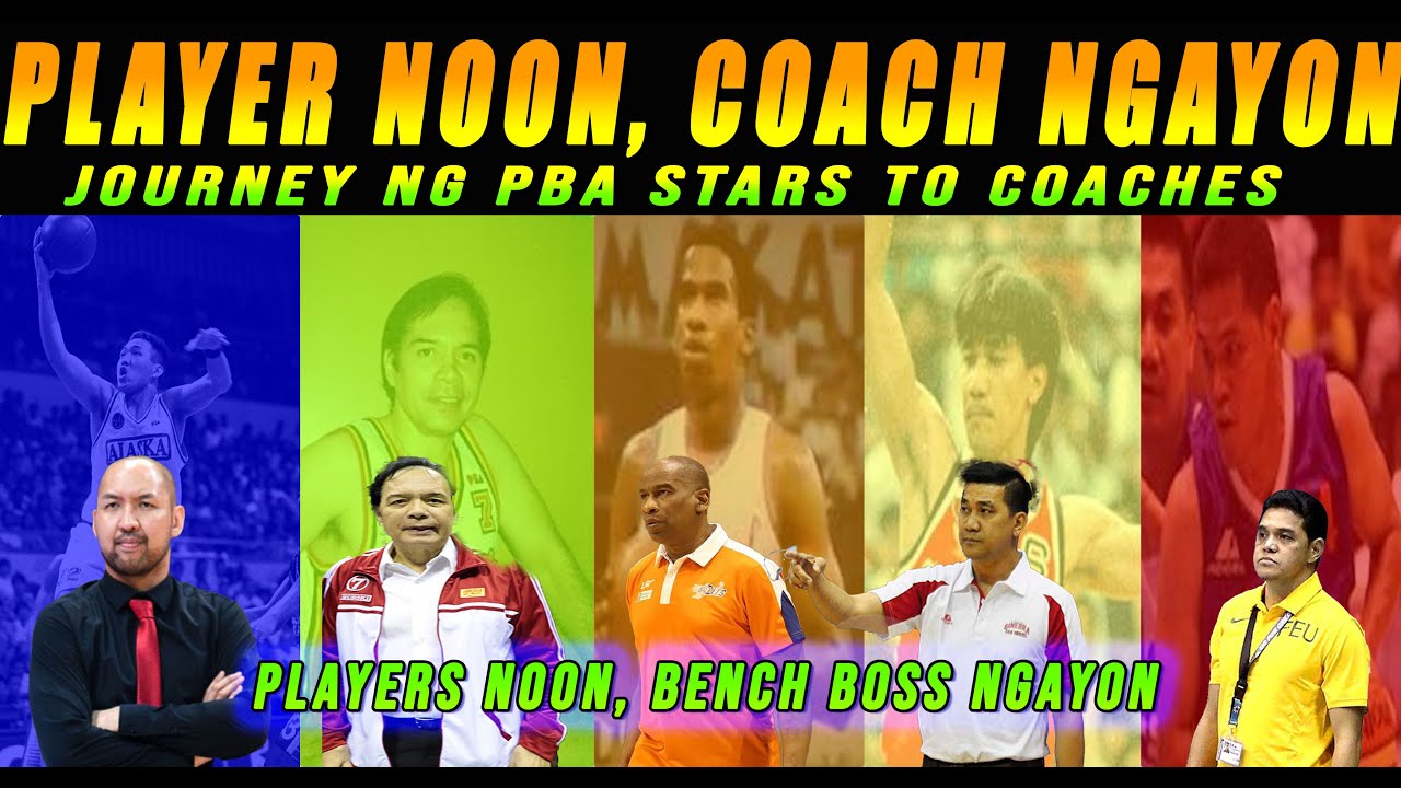Top 5 PBA Players na Naging Coaches | Mga Dating PBA Stars na Coach Na ...