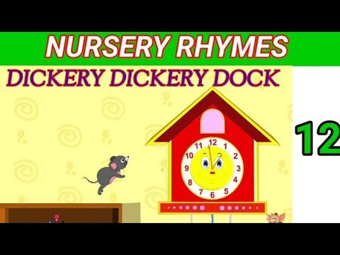Dickery Dickery dock | nursery rhymes | Lkg Ukg rhymes | lkg ukg poems ...