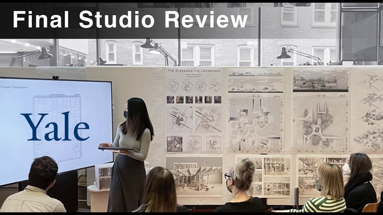 Final Studio Review at the Yale School of Architecture | Core III 2021 ...