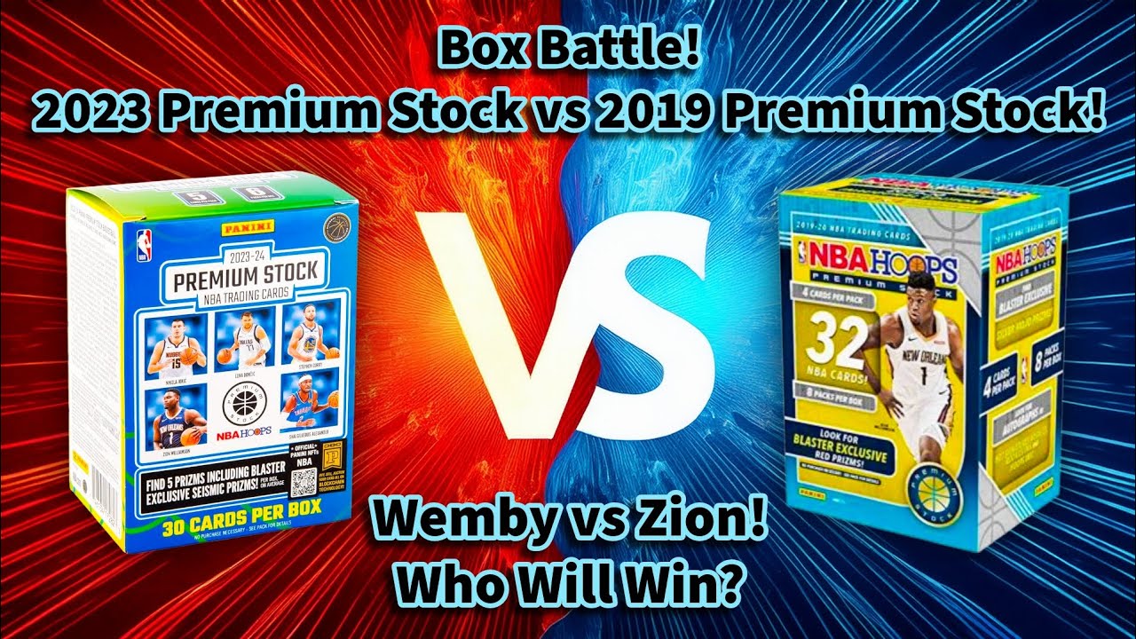 Premium Stock Blaster Box Battle! Who will win? - YouTube