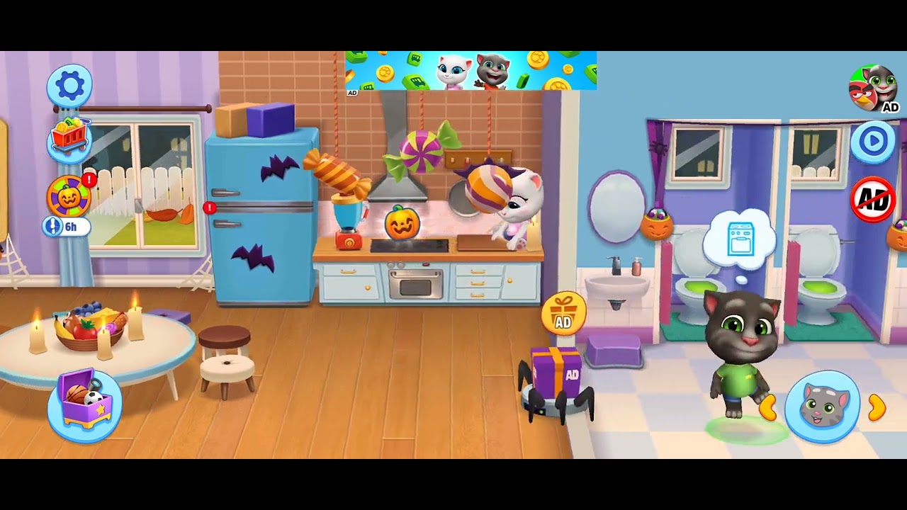 My talking tom friends bug - YouTube