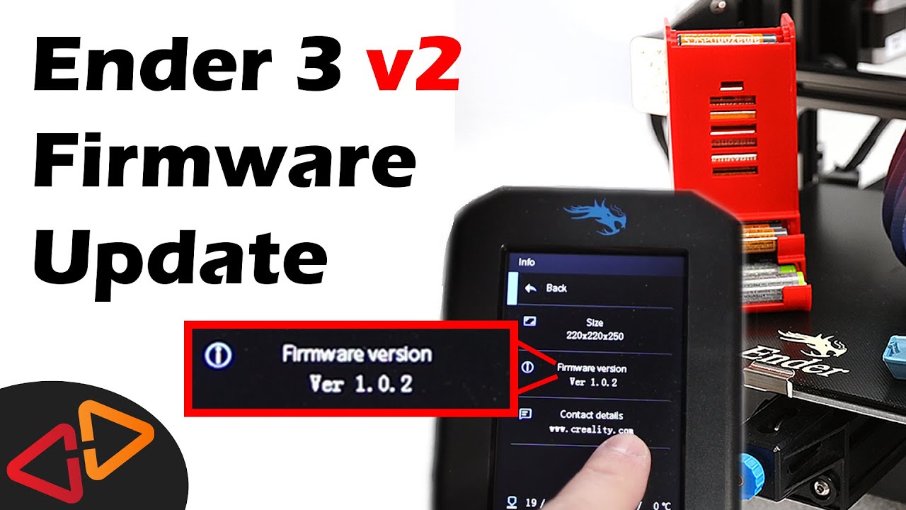 Ender 3 V2 Firmware Update Step By Step Guide YouTube