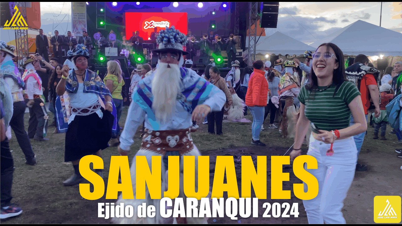 💃🏻 sanjuanes EJIDO DE CARANQUI 2024 4K | Ibarra 🇪🇨 Ecuador. Pt 3/4 ...