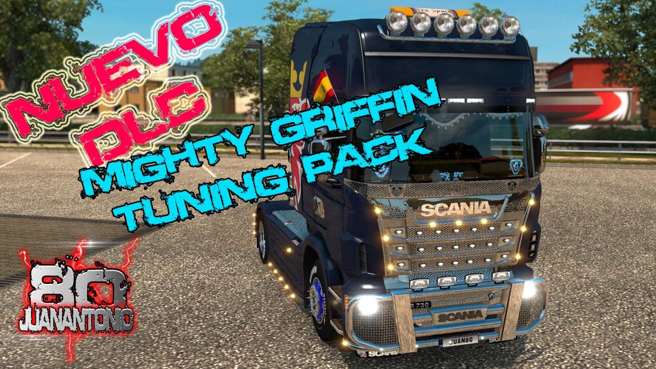 Euro Truck Simulator 2 - Mighty Griffin Tuning Pack| NUEVO DLC - YouTube