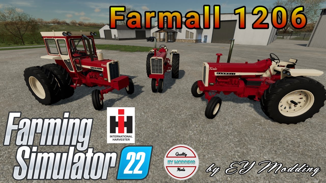 Farmall 1206 by EY Modding|𝗙𝗦𝟮𝟮| - YouTube
