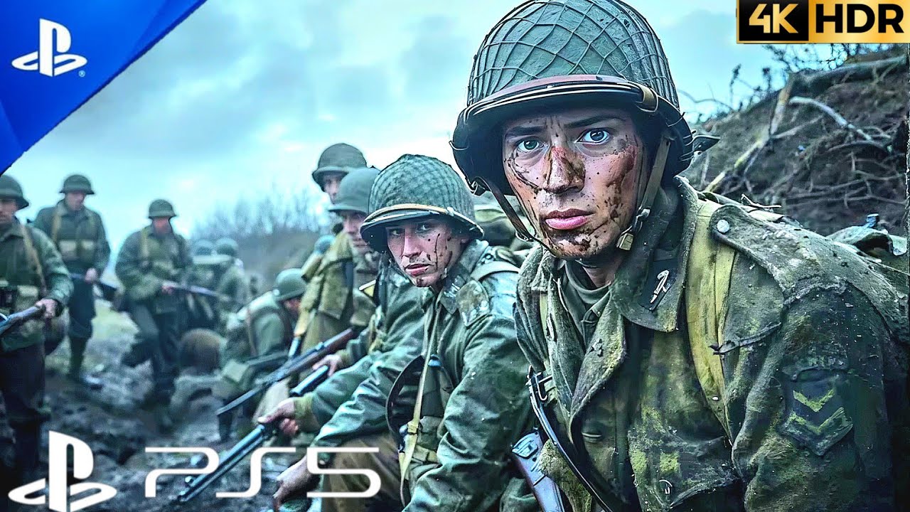 (PS5) WORLD WAR II OPERATION COBRA FRANCE | Realistic Ultra Graphics ...