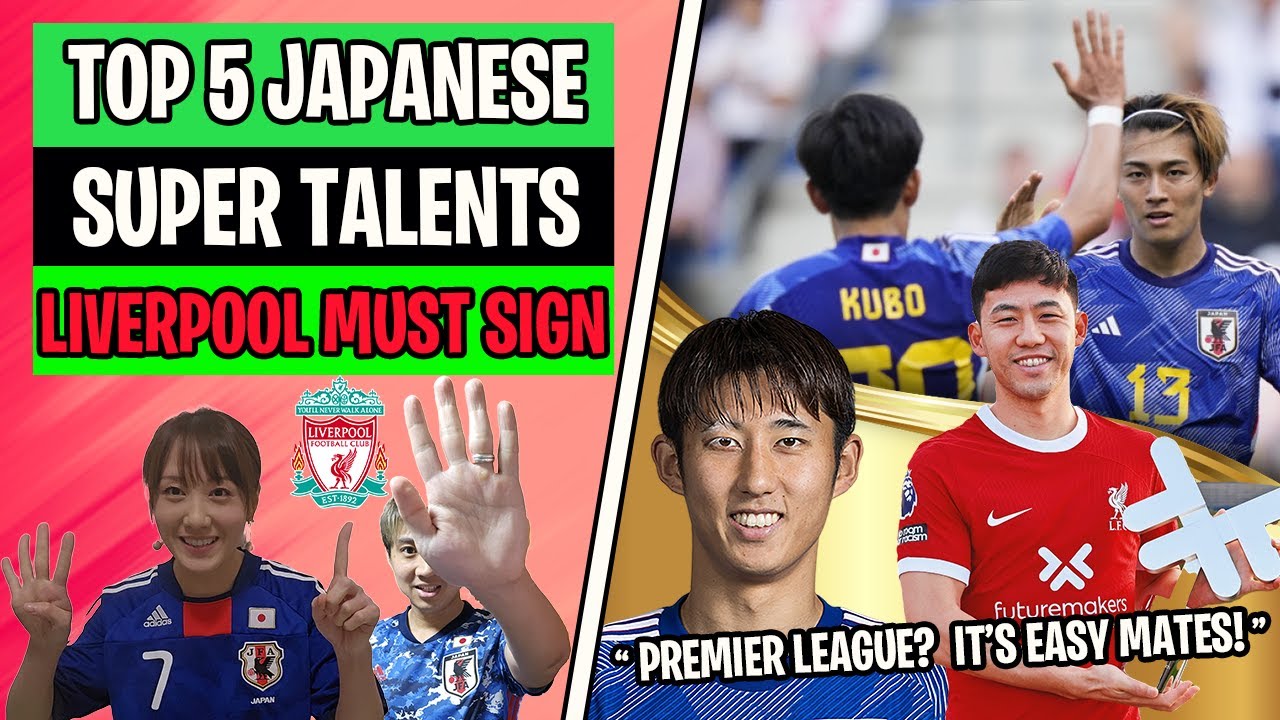 Top 5 Japanese Football Players Liverpool Should Sign 🎌 + The Next ...