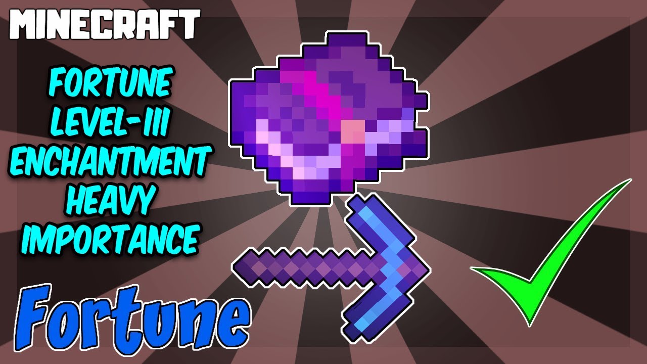 How to use the fortune-3 pickaxe in an actual way - YouTube