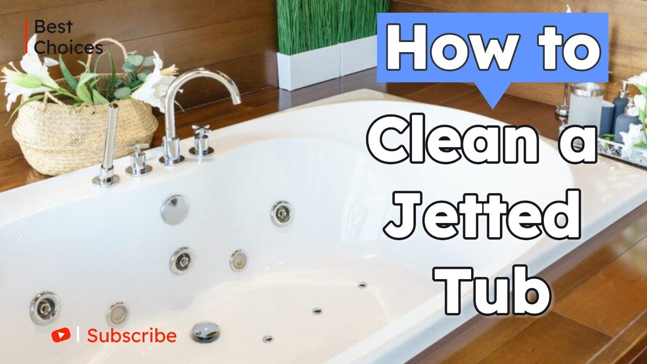 How to Clean a Jetted Tub in 10 Minutes or Less! - YouTube