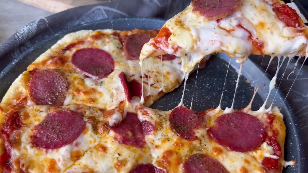 Pizza Like In Restaurant The Best Pizza Dough პიცა როგორც