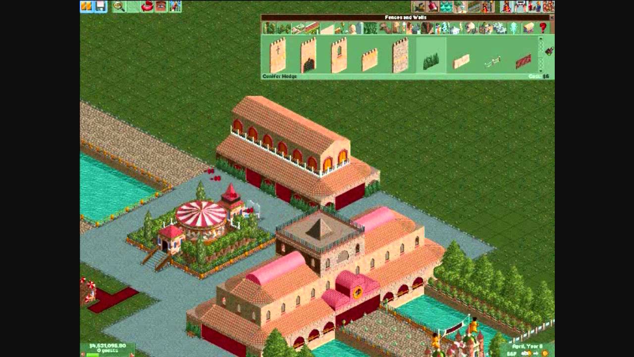 RCT2 Project Park Part 3 - YouTube