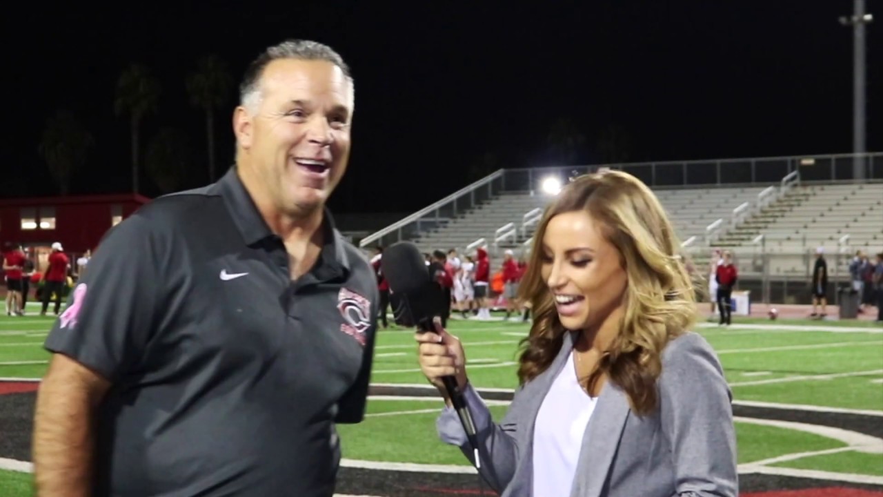 Coach Logan Interview Round 1 CIF Playoffs - YouTube