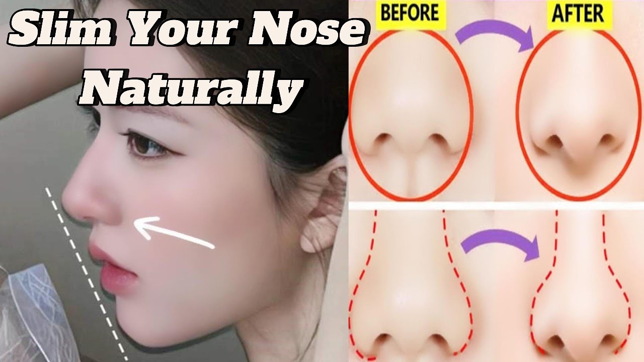 5-Min Nose Workout to Lift and Slim Your Nose Naturally! - YouTube