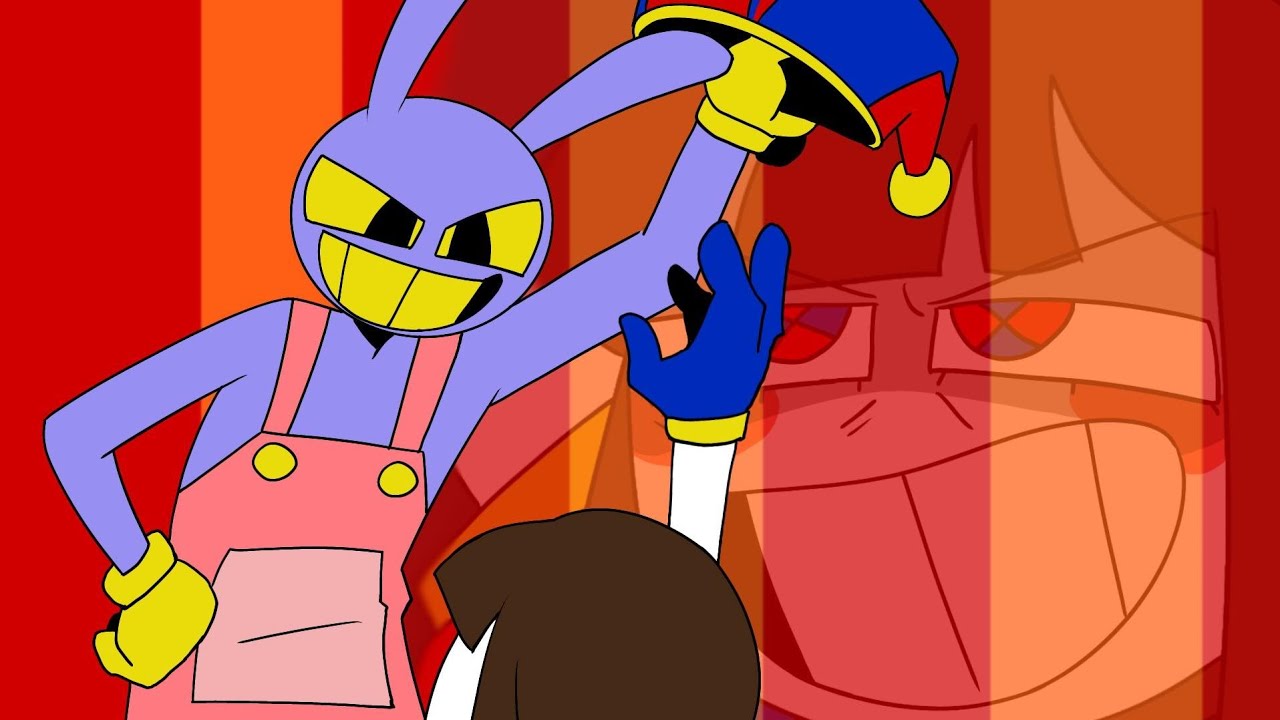 When Pomni and Gangle got their revenge from jax // The amazing digital ...